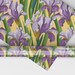 Seamless Iris Background, Spring Iris Repeating Pattern, Purple and ...