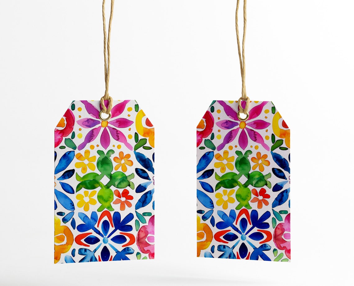 Mexican Tile Seamless Pattern, Seamless Watercolor Talavera Tile ...