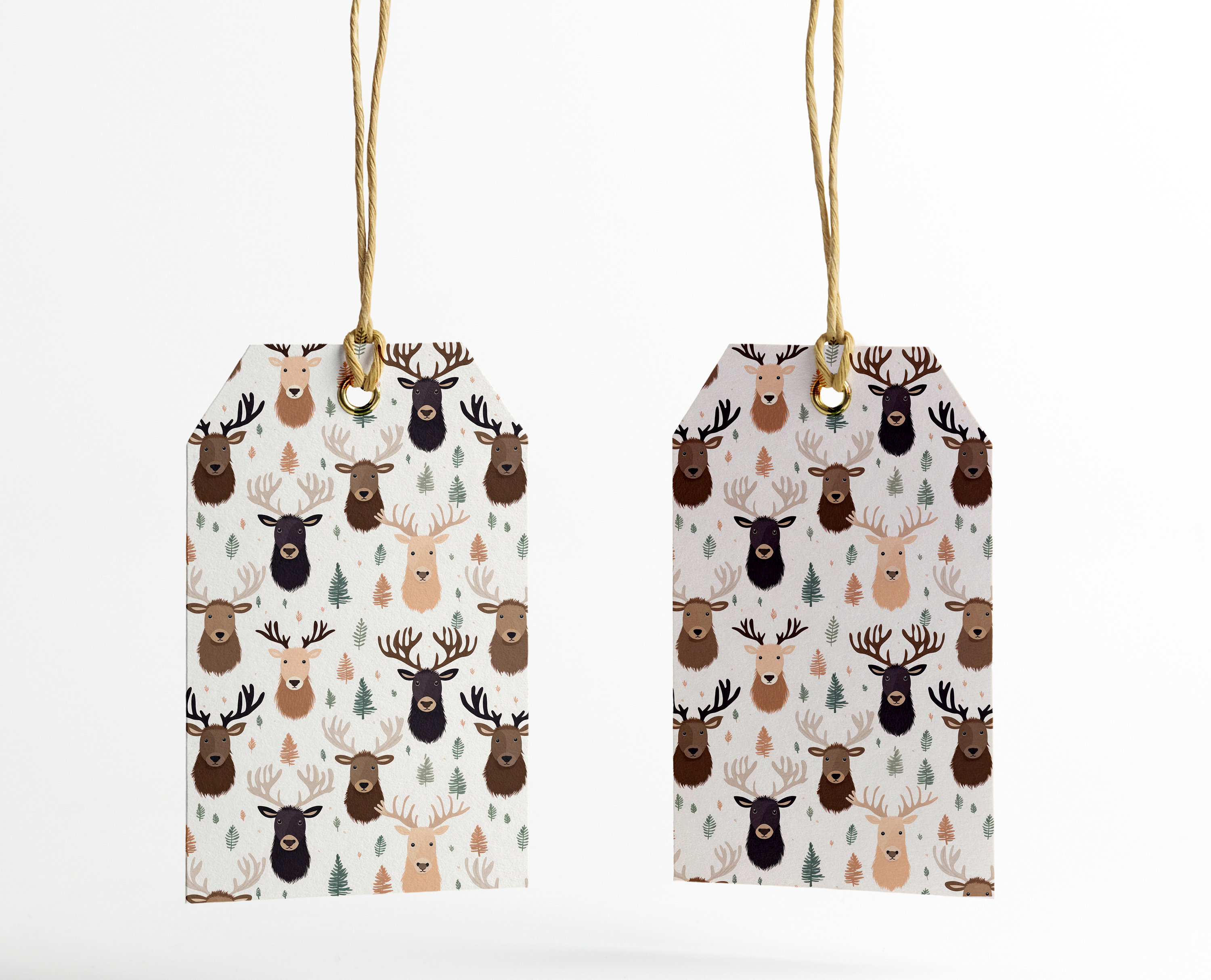 Seamless Moose Pattern Cute Moose Pattern Repeating Moose - Etsy