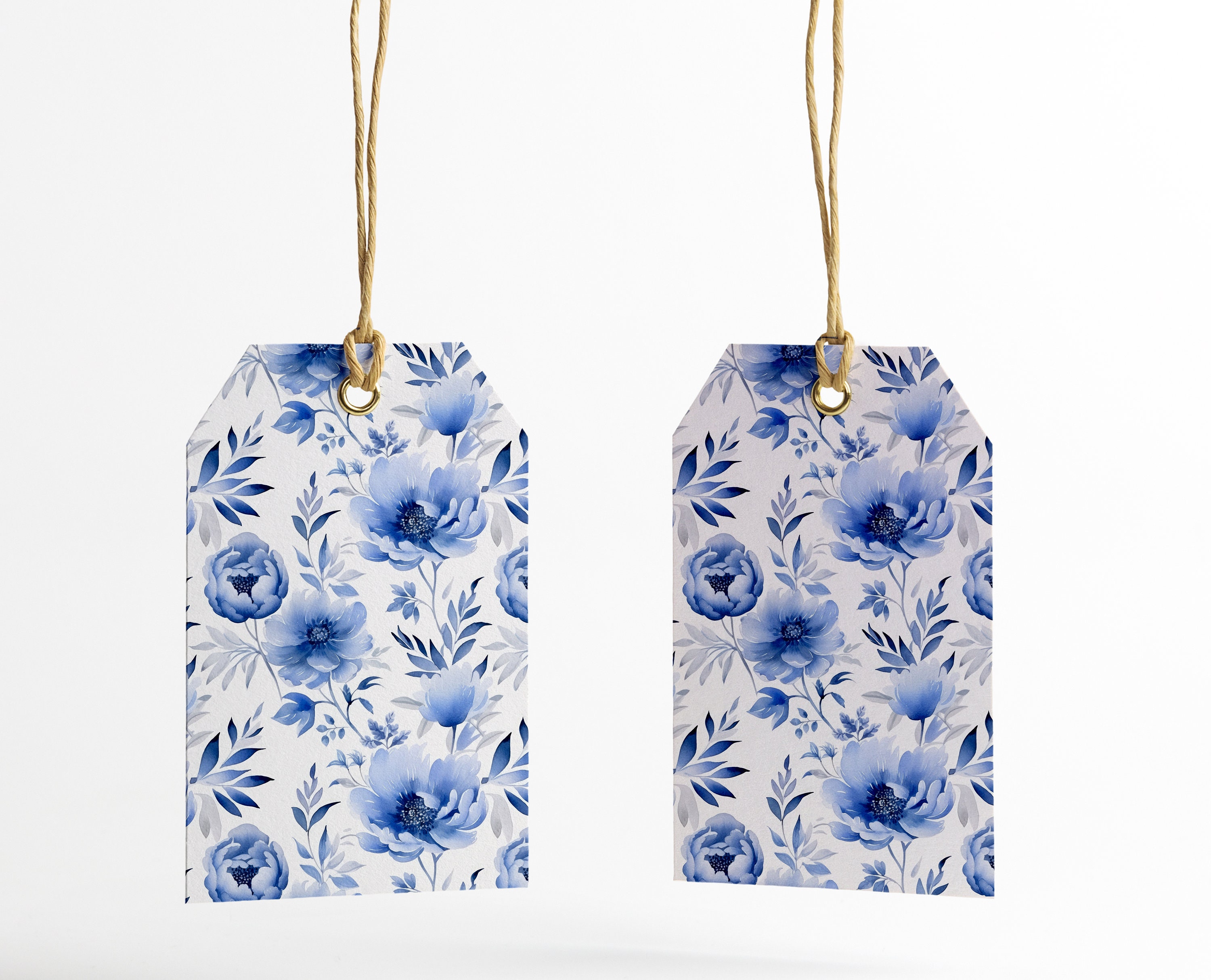 Watercolor Chinoiserie Pattern Seamless Blue Painted Chinoiserie Floral Background, Oriental ...