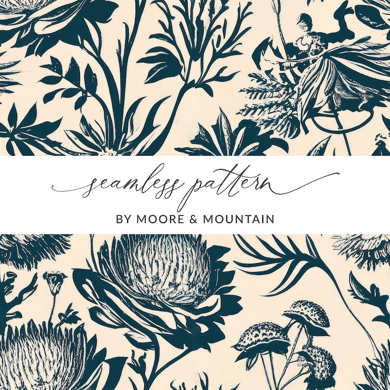 Thistle Wallpaper - Etsy