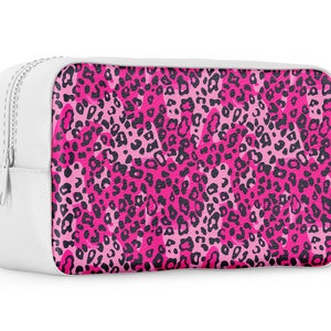 Hot Pink Cheetah Print Seamless Pattern, Neon Pink Animal Print ...