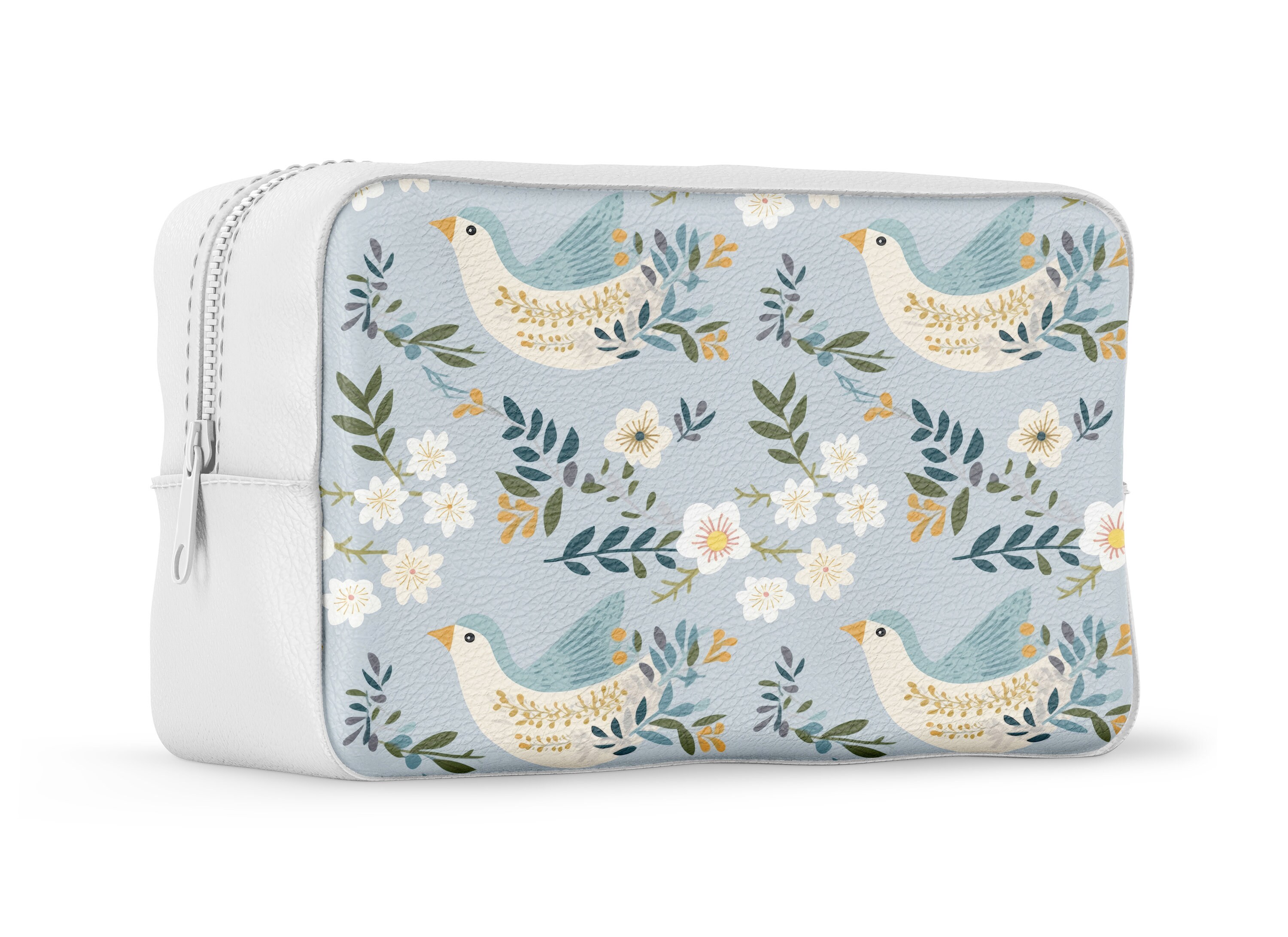 Seamless Dove Pattern, Repeating Dove Background, Cute Dove Digital ...