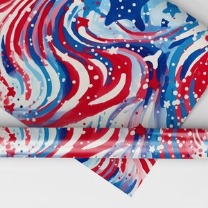 Seamless Fourth of July Pattern, Stars and Stripes USA Seamless ...