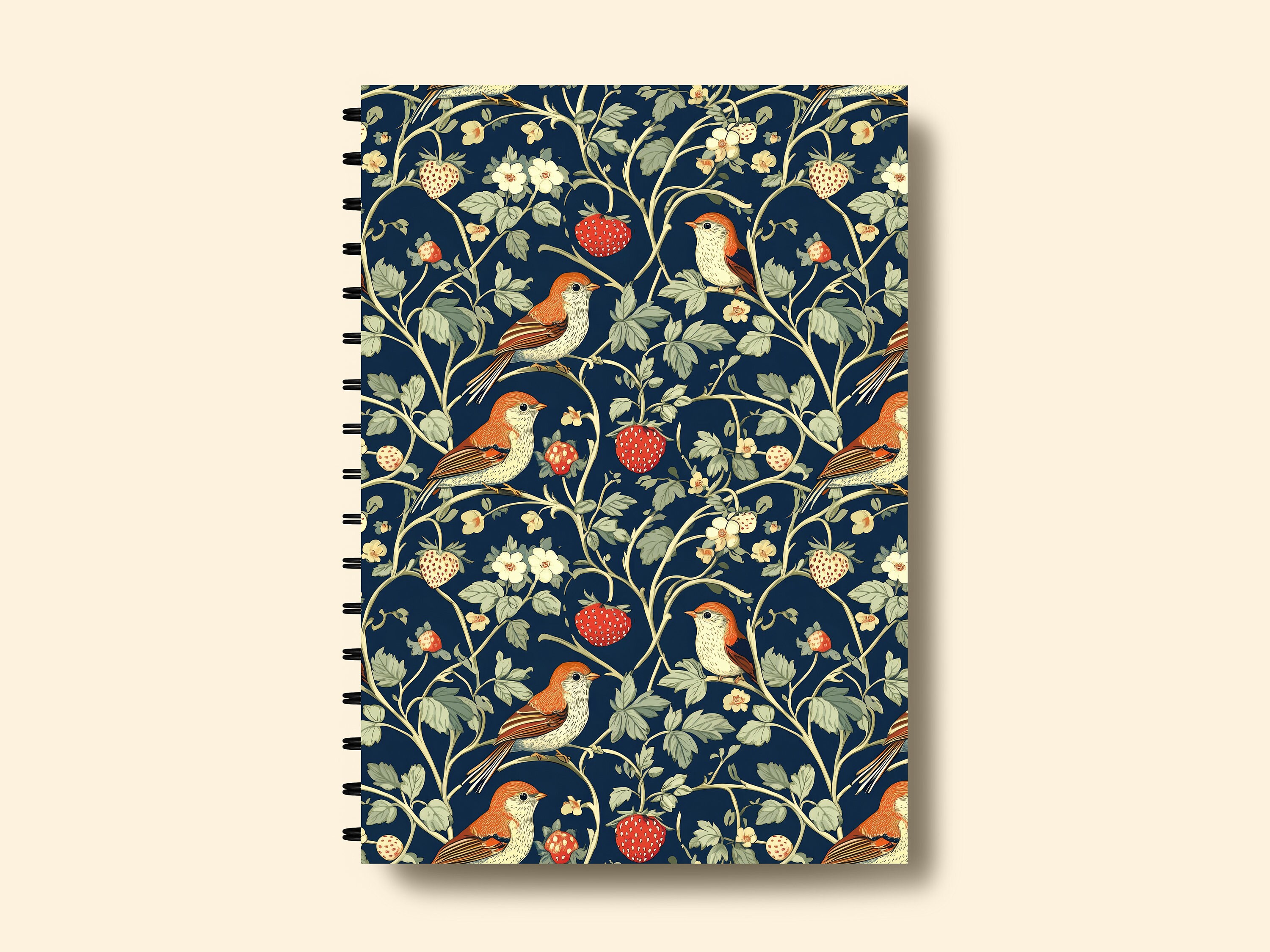 William Morris Vintage Bird Pattern Background William Morris Inspired ...