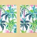 Seamless Palm Tree Pattern, Preppy Palm Tree Background Pattern, Seamless Preppy Palm Pattern ...