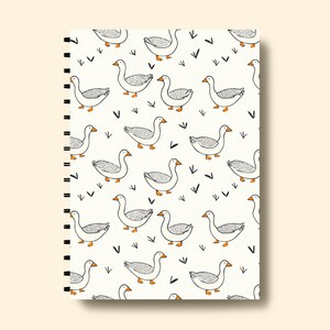 Cute Goose Seamless Pattern Repeating Goose Pattern Background Cute ...