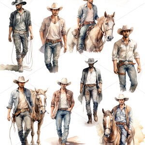 20 Handsome Cowboys Clipart, Sexy Cowboy PNG Images, Cowboys Clip Art ...