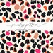 Seamless Cheetah Print Pattern, Cute Girly Cheetah Print Seamless ...