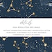 Constellation Seamless Background Pattern Starry Night Sky Seamless ...