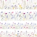 30 Seamless Wildflower Borders, Seamless Meadow Borders, Seamless ...