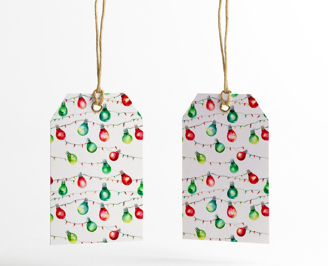 Seamless Christmas Lights Pattern, Seamless String of Christmas Lights ...