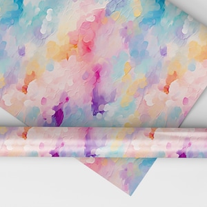 45 Abstract Pastel Painted Patterns, Seamless Paint Strokes Patterns ...