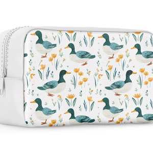 Cute Spring Ducks Seamless Pattern, Cute Ducks Repeating Background ...