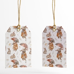 Vintage Rabbit Pattern, Vintage Bunny Seamless Pattern, Spring Rabbit ...