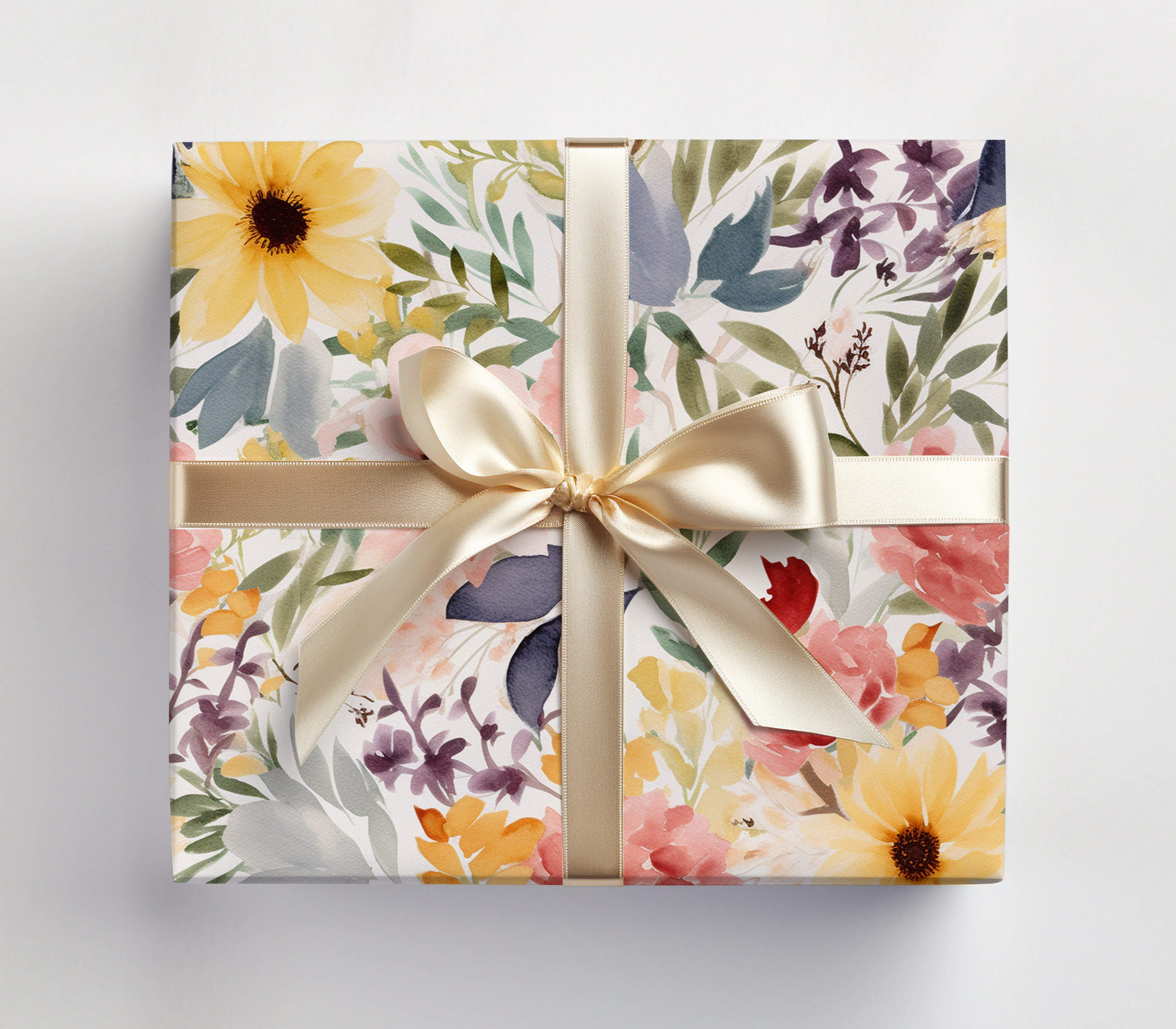 Seamless Watercolor Floral Pattern for Sublimation Design, Modern ...