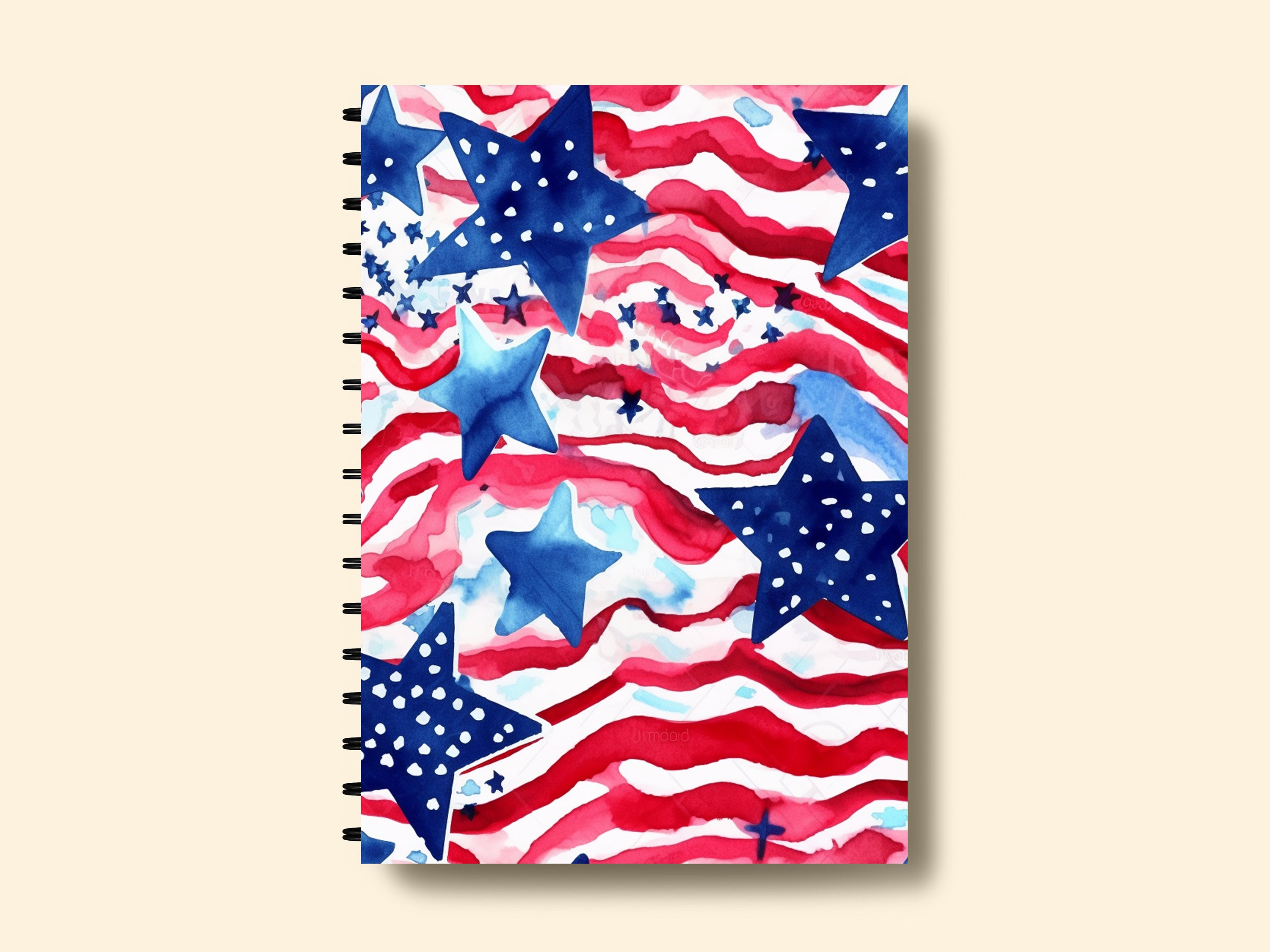 Seamless USA Pattern Patriotic Seamless Background Stars and Stripes ...