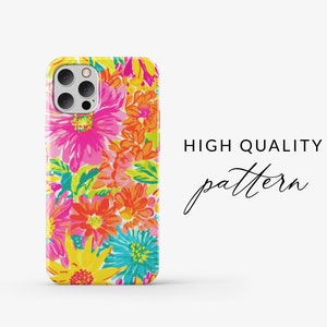 Seamless Preppy Pattern Design Hot Pink Seamless Floral Pattern ...