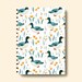 Cute Spring Ducks Seamless Pattern, Cute Ducks Repeating Background ...
