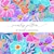 Hibiscus Seamless Preppy Pattern, Pink and Purple Seamless Blooms ...