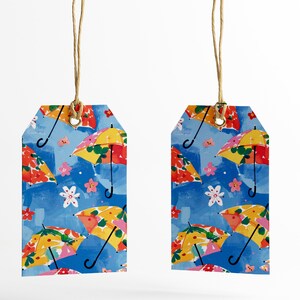 Seamless Spring Background, Seamless Umbrella Pattern, Watercolor ...