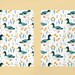 Cute Spring Ducks Seamless Pattern, Cute Ducks Repeating Background ...