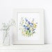 25 Seamless Meadow Borders, Blue Wildflower Borders, Seamless Blue ...