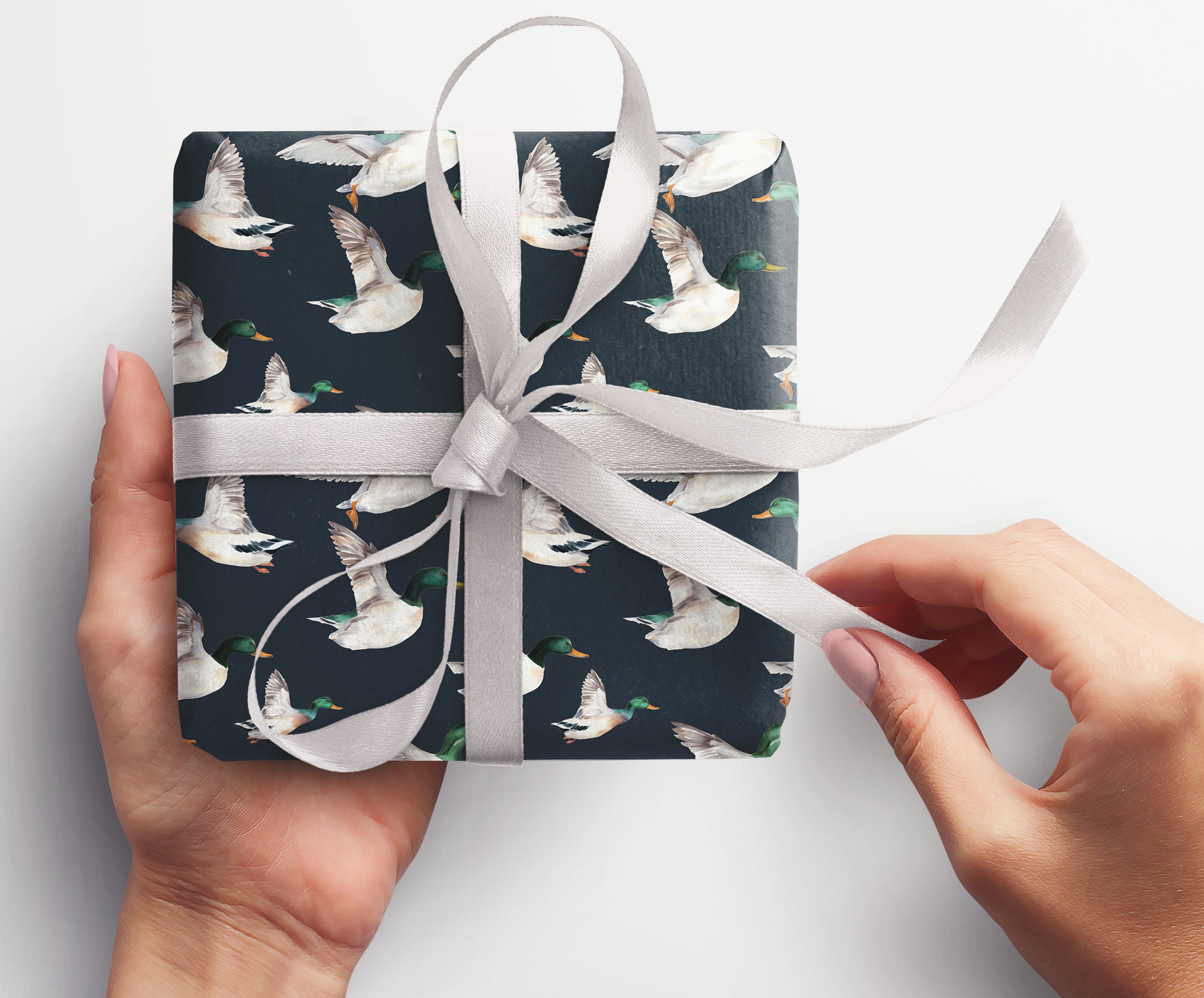 Seamless Duck Hunting Pattern Seamless Mallard Duck Pattern, Seamless ...