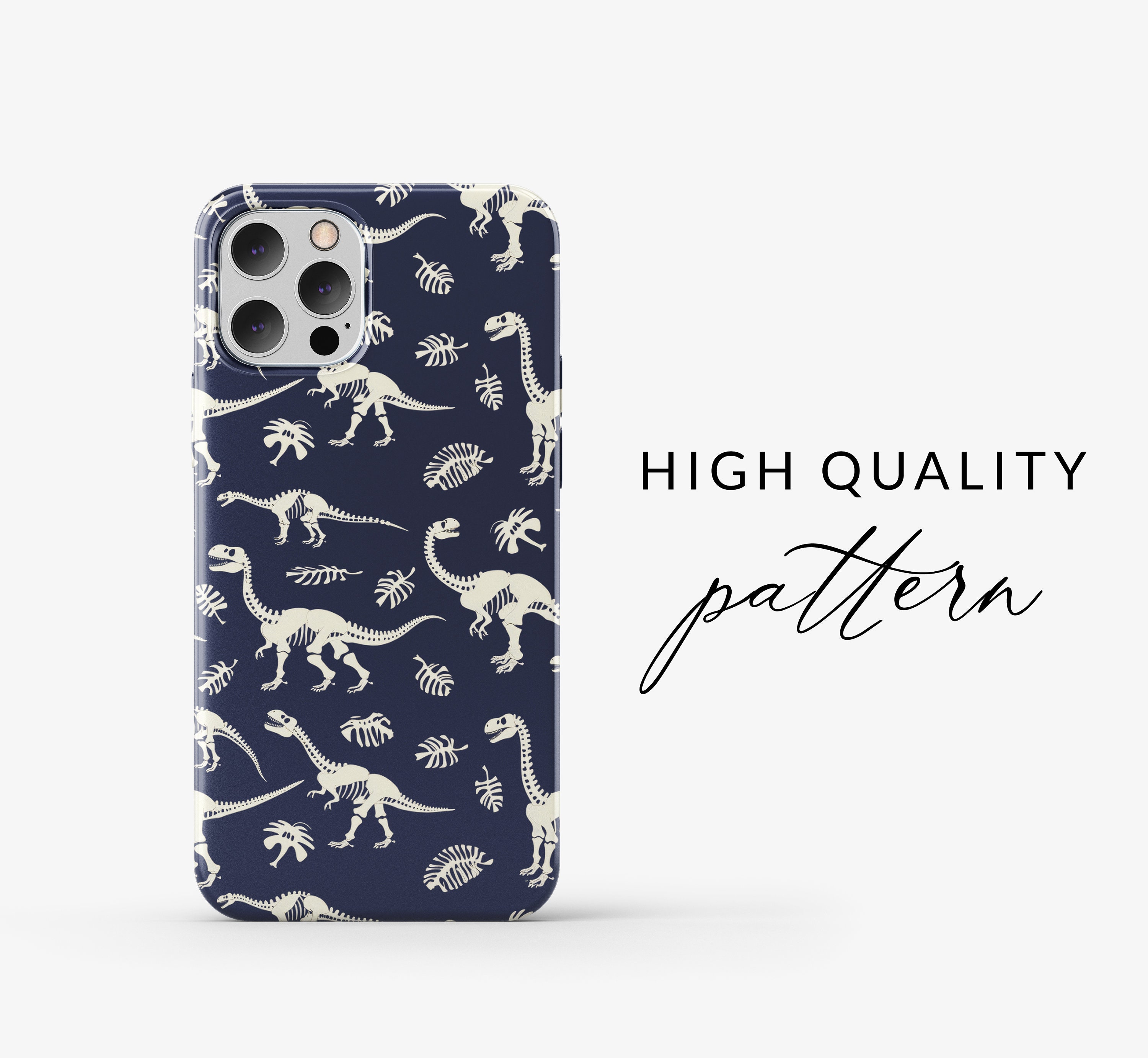 Dinosaur Bones Background Dinosaur Skeleton Pattern, Black and White ...