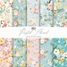 Rustic Easter Digital Paper Pack, Boho Easter Seamless Pattern Set ...