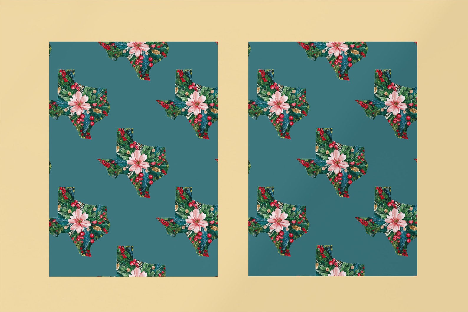 Texas State Background State of Texas Repeating Pattern Floral Texan ...