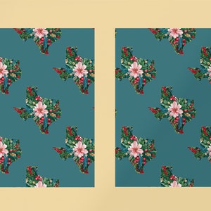 Texas State Background State of Texas Repeating Pattern Floral Texan ...