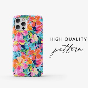 Hawaiian Floral Preppy Pattern Background, Seamless Hibiscus Floral ...