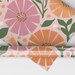 Seamless 70s Daisy Pattern, Repeating Retro Daisy Pattern Background ...