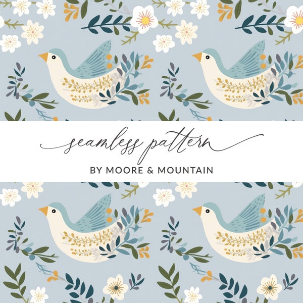 Dove Pattern - Etsy