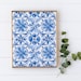 Blue Italian Seamless Tile Background Talavera Tile Repeating Pattern ...