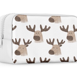 Moose Background Pattern Cute Sketched Moose Pattern Digital File ...