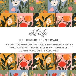 Patchwork Spring Flowers Background Pattern Quilt Squares Background ...