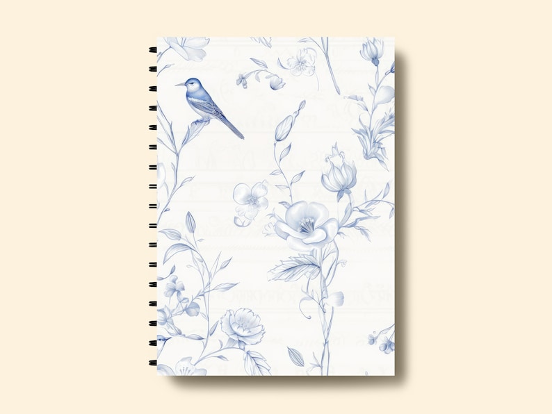 Blue Toile Seamless Pattern, Elegant Blue Toile Seamless Background ...