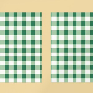 Kelly Green Gingham Seamless Pattern Green Checked Background, Sage ...