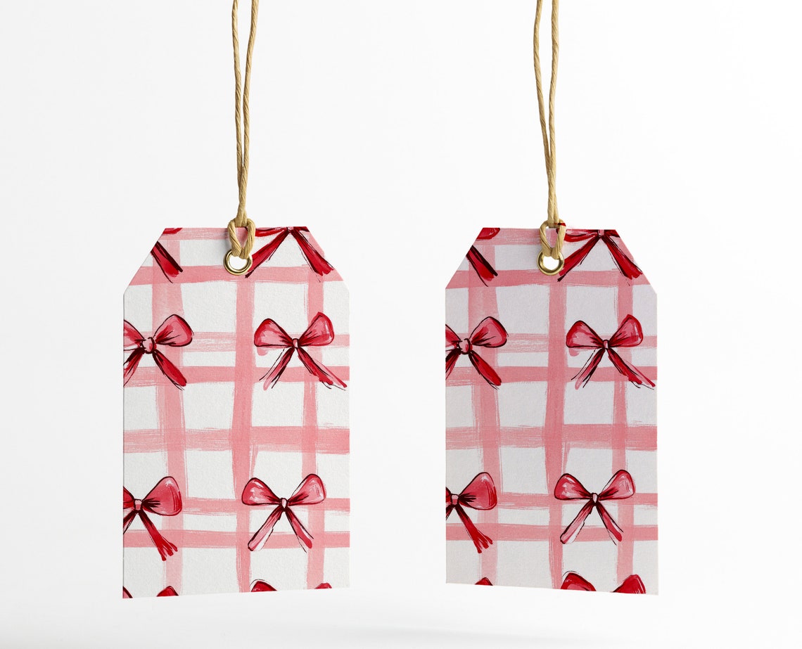Red Christmas Bows Seamless Pattern PNG Coquette Christmas Background ...
