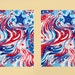 Seamless Fourth of July Pattern, Stars and Stripes USA Seamless ...