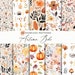 Seamless Autumn Boho Pattern Boho Fall Backgrounds Seamless - Etsy