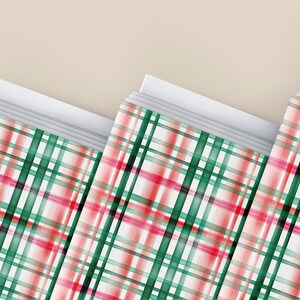 Watercolor Plaid Seamless Pattern, Seamless Tartan Pattern, Christmas Plaid Digital Paper ...