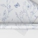 Delicate Blue Toile Seamless Pattern With Birds and Floral Vines ...