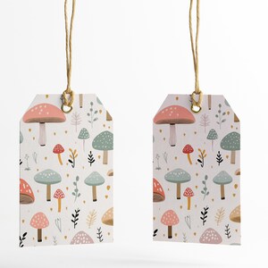 Pink Mushroom Seamless Background, Cute Mushrooms Pattern, Illustrated ...