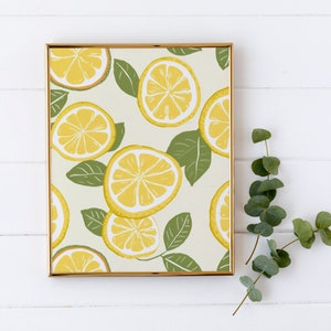 Lemon Slices Seamless Pattern, Lemon Seamless, Cute Seamless Lemon Lime ...