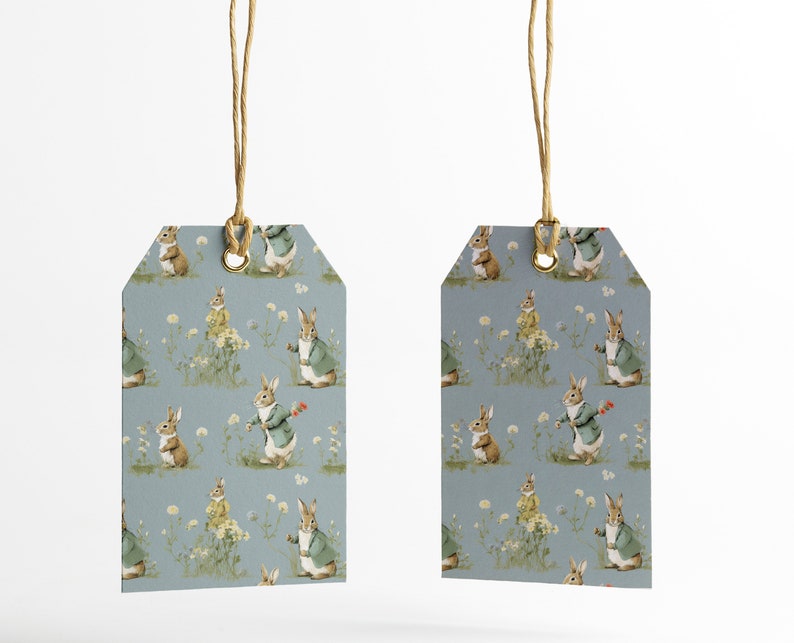 Seamless Sage Green Rabbit Background Seamless Rabbit Digital Paper ...