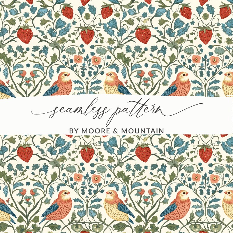 Morris Pomegranate Print - Etsy
