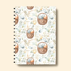 Rustic Easter Digital Paper Pack, Boho Easter Seamless Pattern Set ...